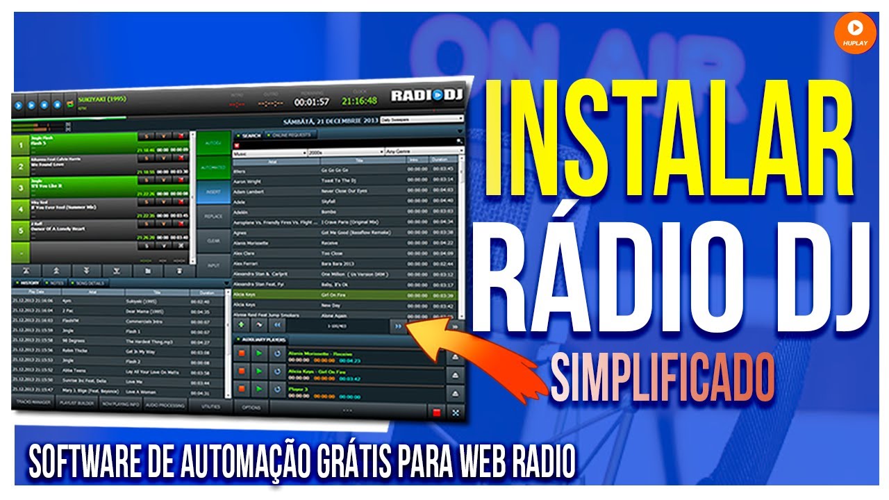 Como Instalar o Rádio DJ - Radializando